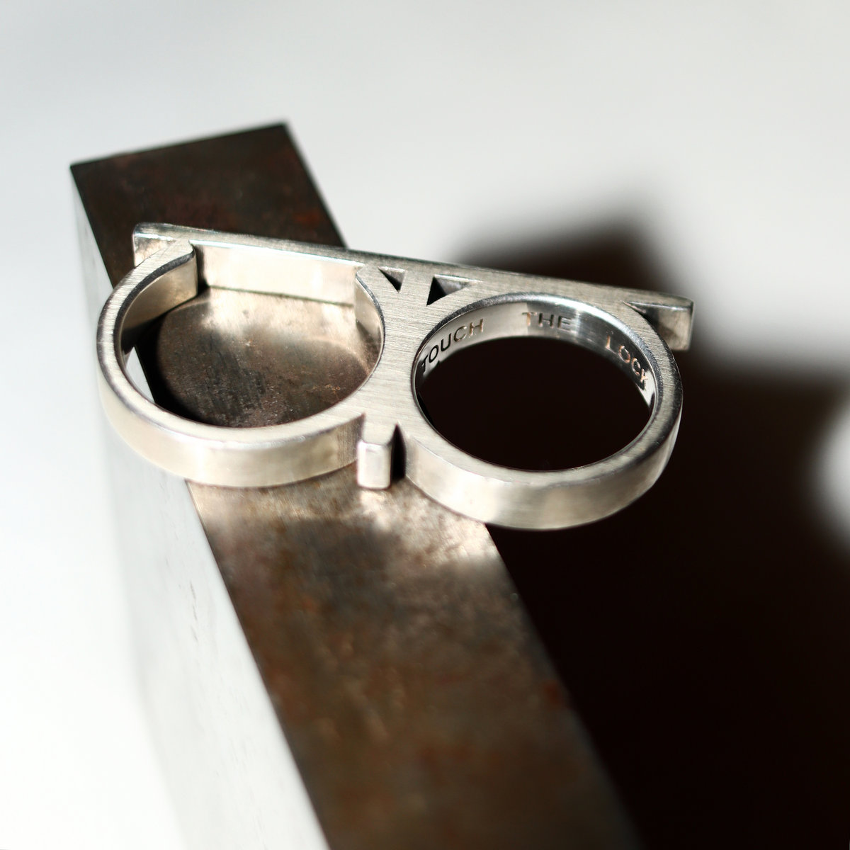 UTO DOUBLE SILVER RING BY FUSIL | UTO