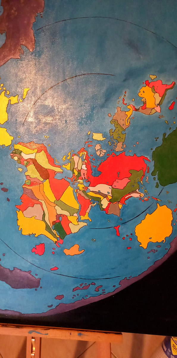 World Political Map | Vibes of Cosmos | Mountaindub