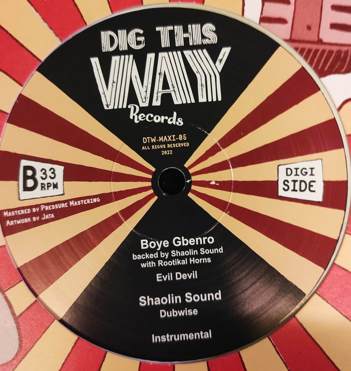 Evil Devil - BG & FIBER - Boye Gbenro, Abeng & Rootikal Horns, Michael ...