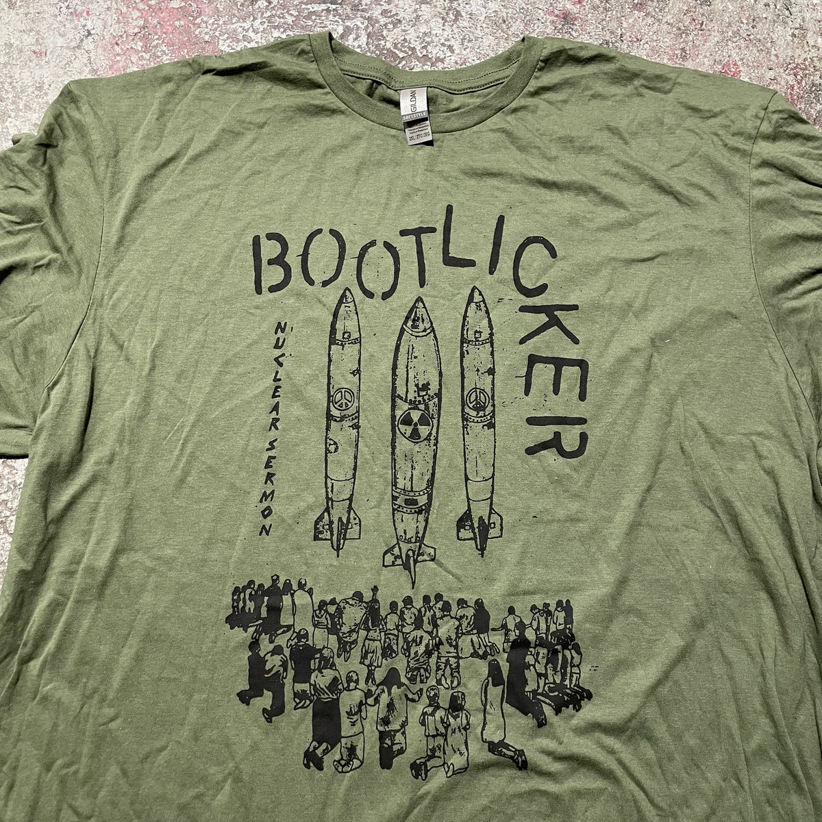 Nuclear Sermon (Army Green) 2X left | Bootlicker