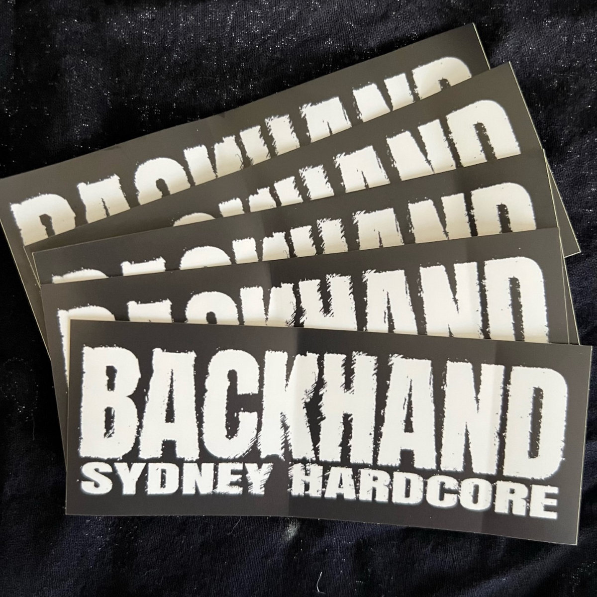 BACKHAND : SMALL STICKERS | BACKHAND