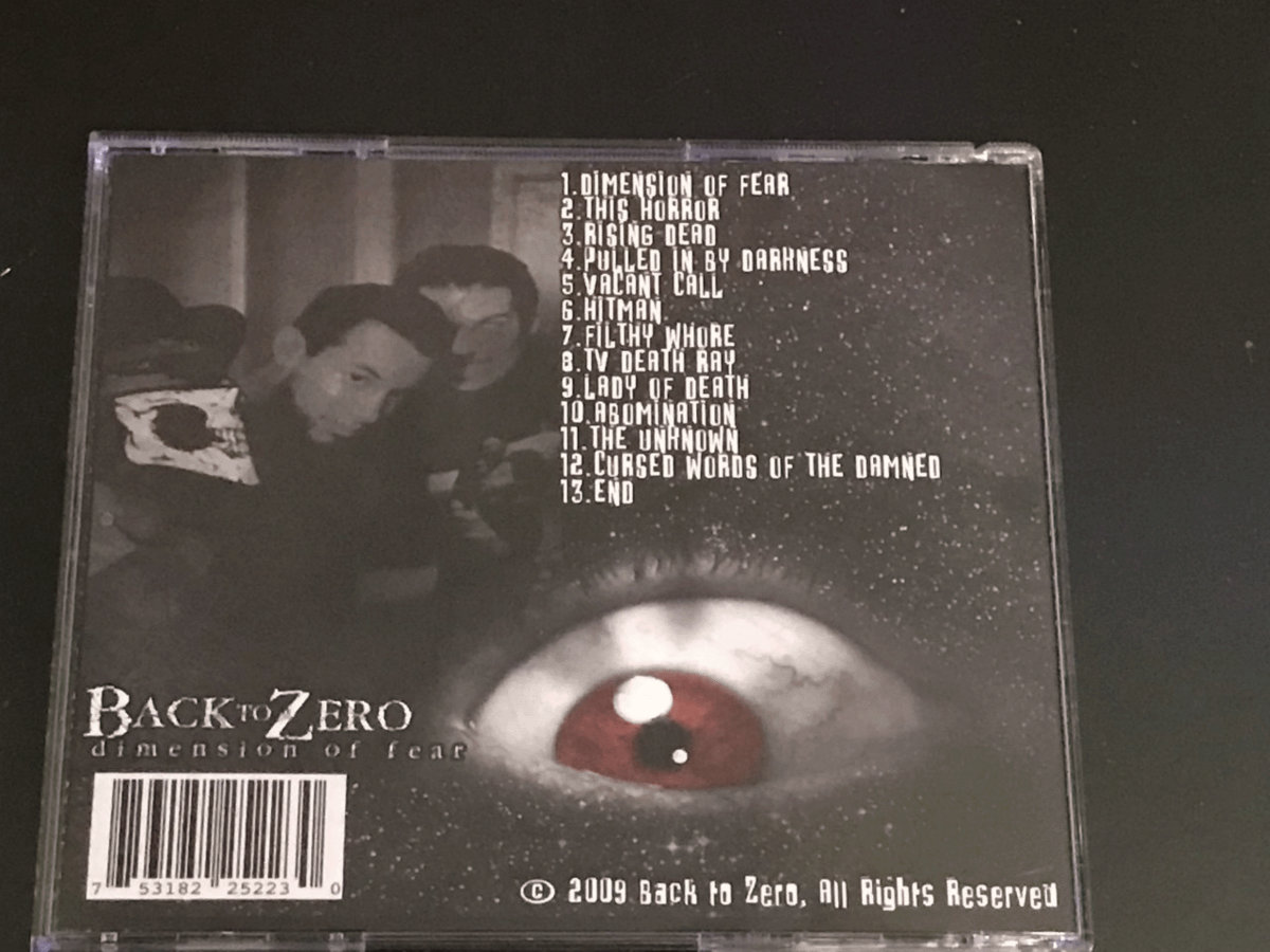 Dimension Of Fear | Back to Zero