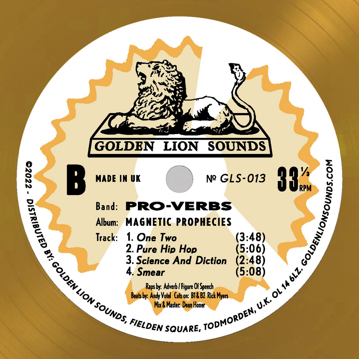 Magnets & Pro-Verbs - Magnetic Prophecies / GLS 013 | Golden Lion Sounds