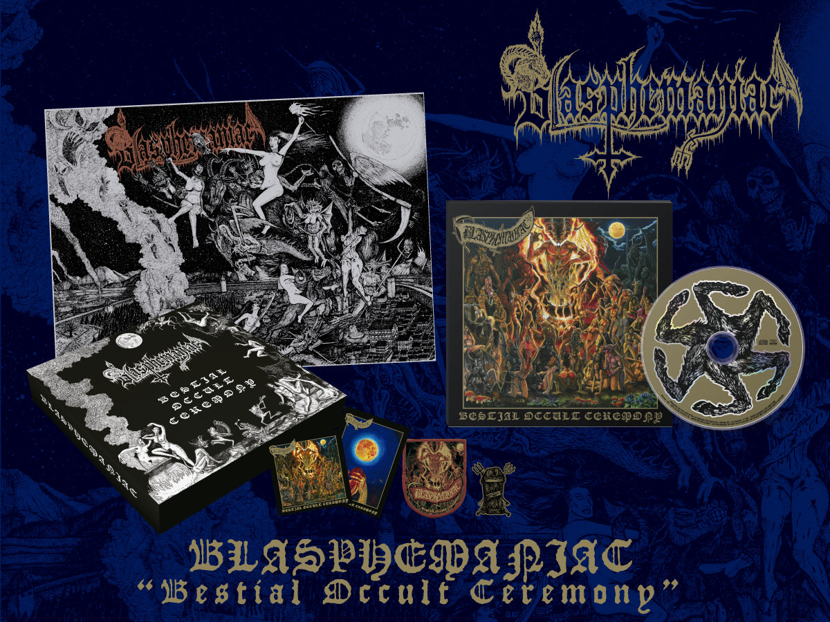 Bestial Occult Ceremony | BLASPHEMANIAC | Black Hearts Records