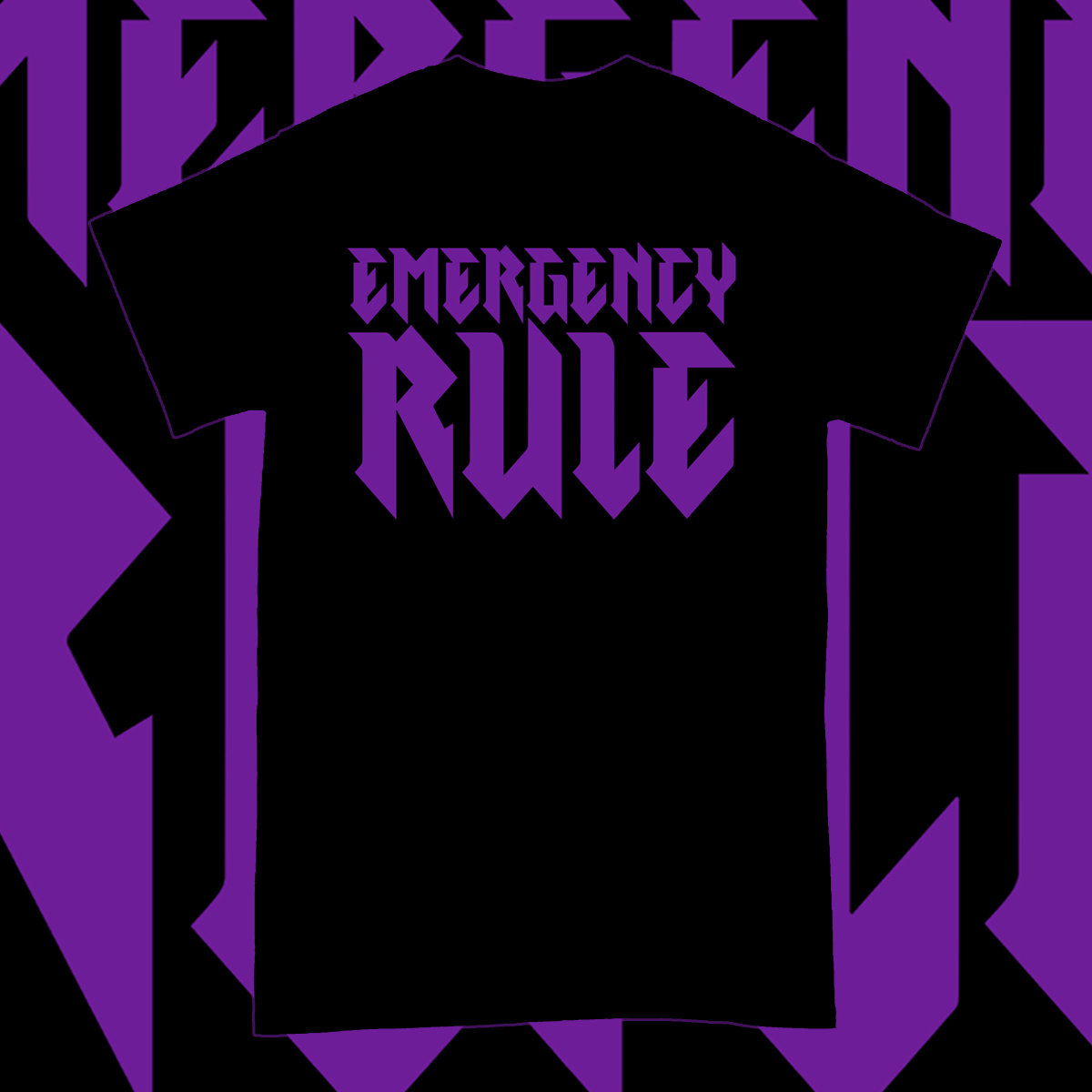 Purple Logo T-Shirt | EMERGENCY RULE