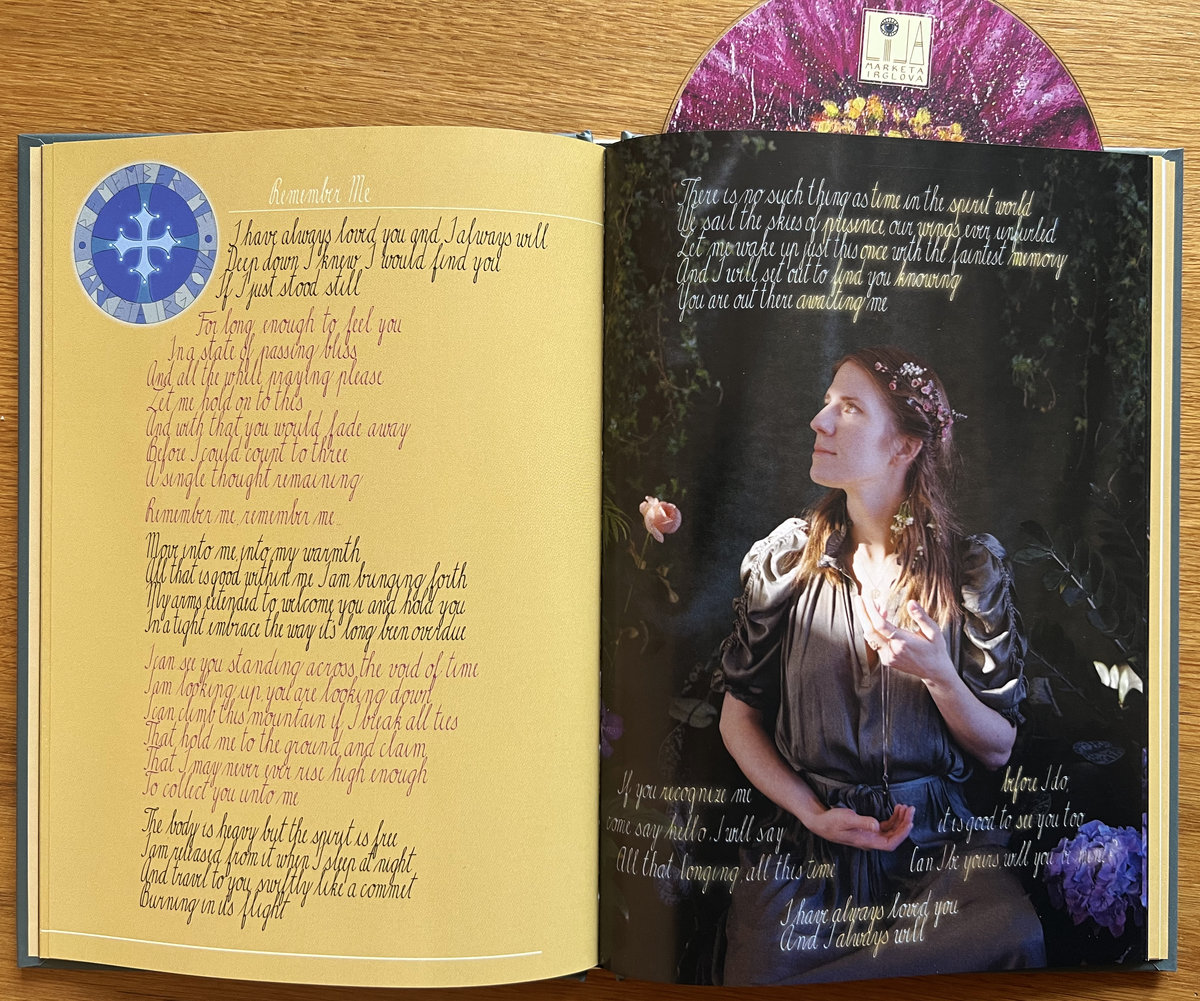 Hardcover Lyric Book of LILA with CD | Marketa Irglova