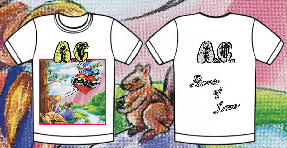 AxCx Picnic of love T-shirt (3 color) | coyoterecords