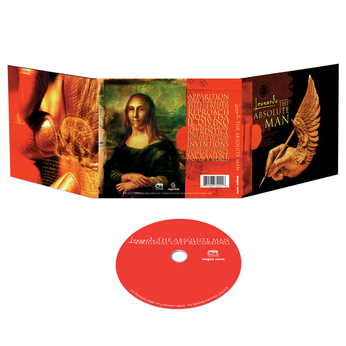 Leonardo - The Absolute Man (Original Cast Recording) **PHYSICAL COPY ...