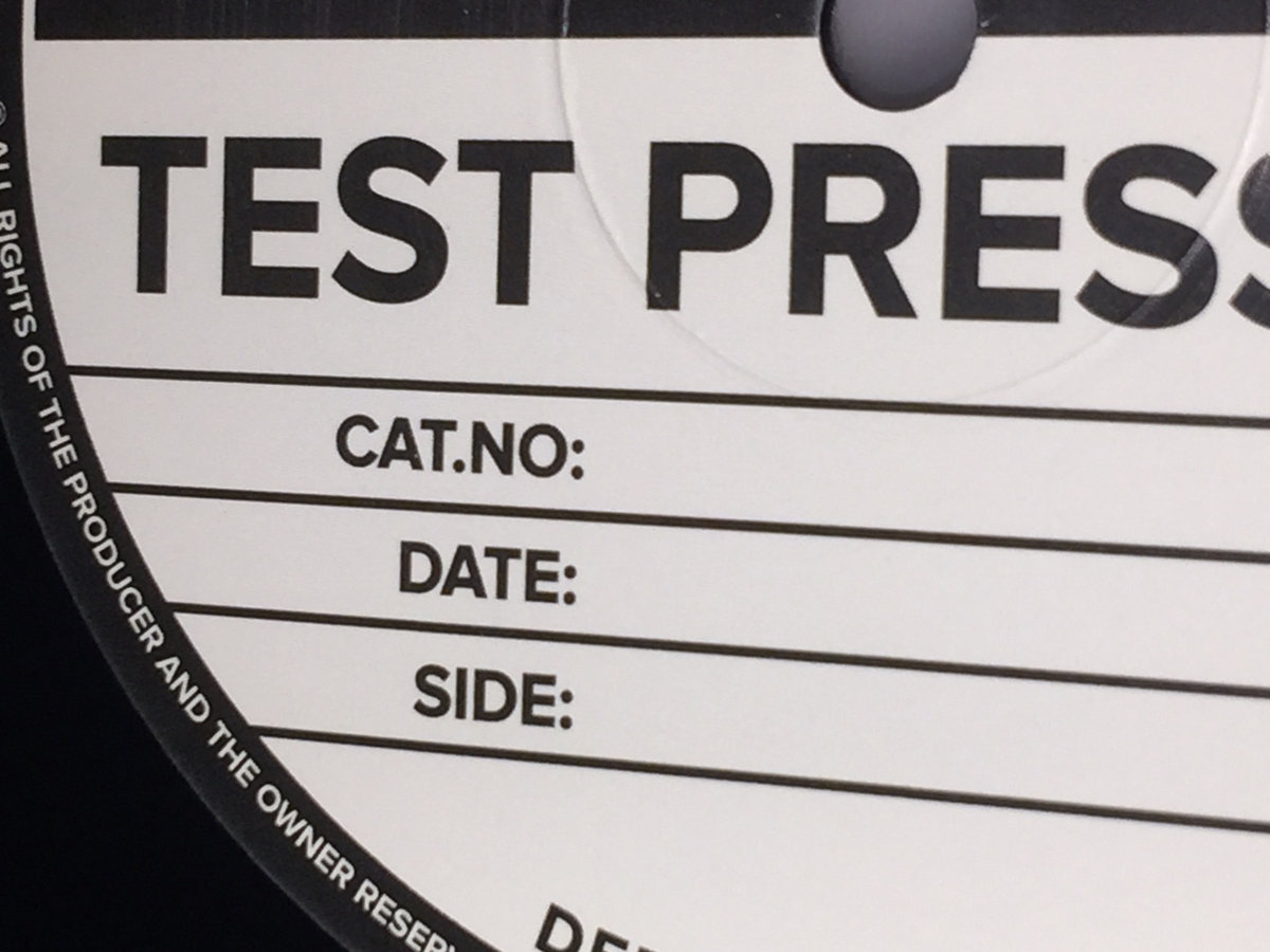 INNAGHETTO & OZYMANDIAS White label Test Pressing | Nephews Of Phela