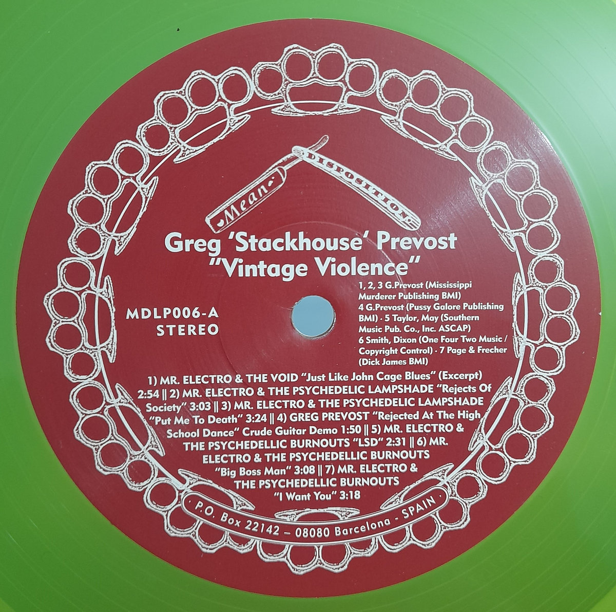 Vintage Violence: Barbaric, Crude & Primitive 1975-1979 | Greg 'Stackhouse' Prevost