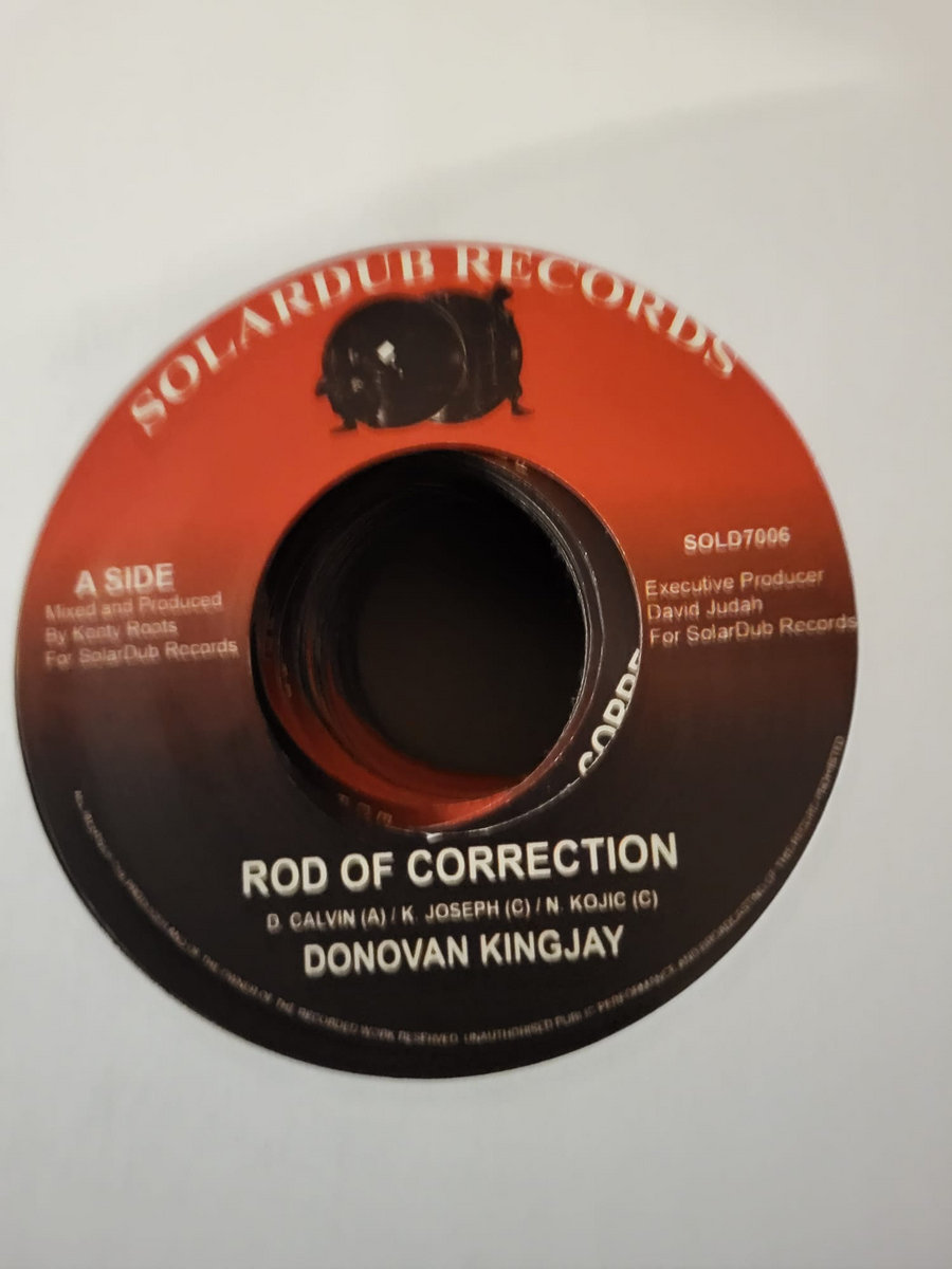 ROD OF CORRECTION | DONOVAN KINGJAY | SOLARDUB RECORDS