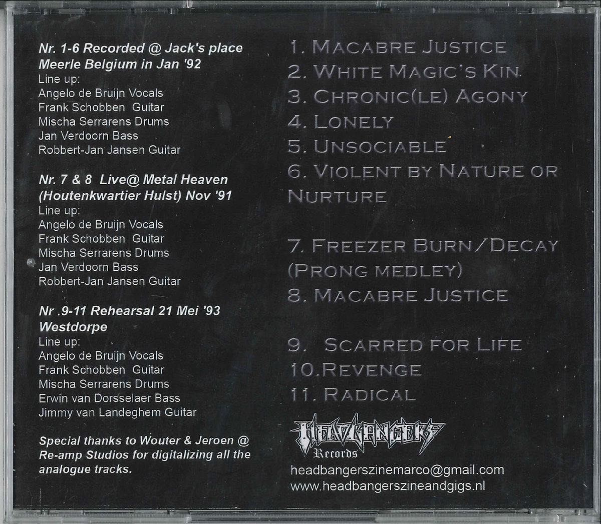 The Anthology 1989-1993 | Mordancy | For The Passion Not The Fashion