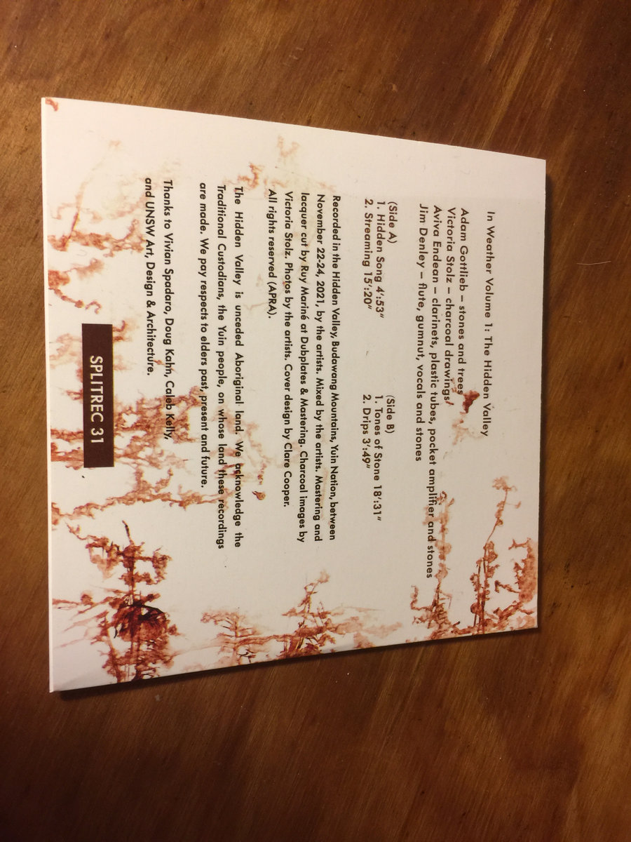 In Weather Volume 1: The Hidden Valley | Jim Denley, Aviva Endean, Adam ...