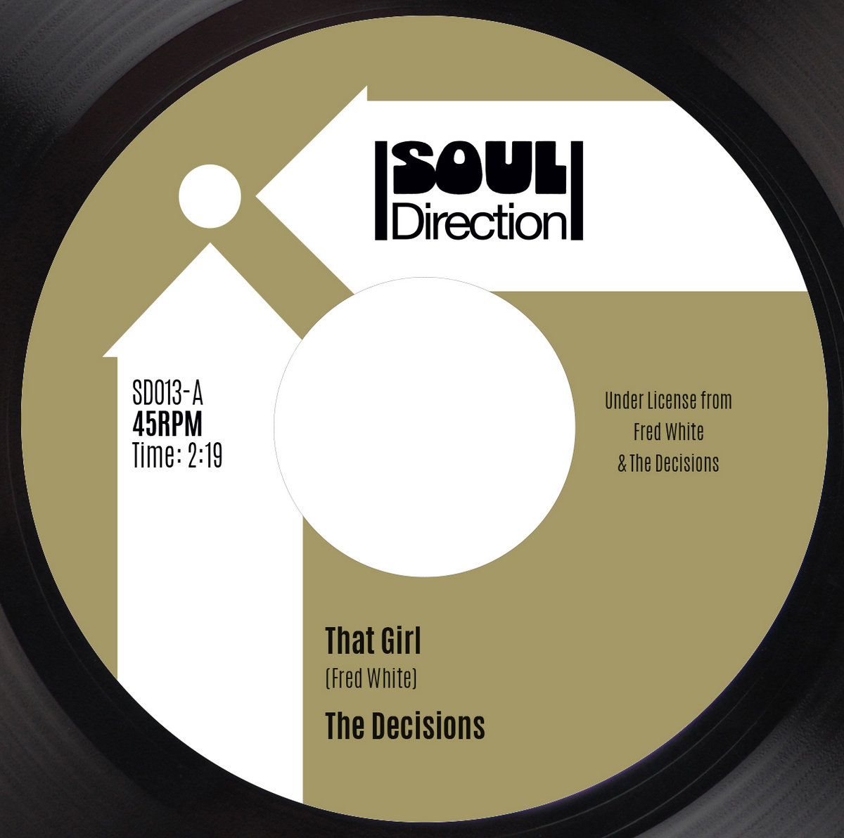 The Decisions - That Girl / Come Round Here (and Let Me Love You ...