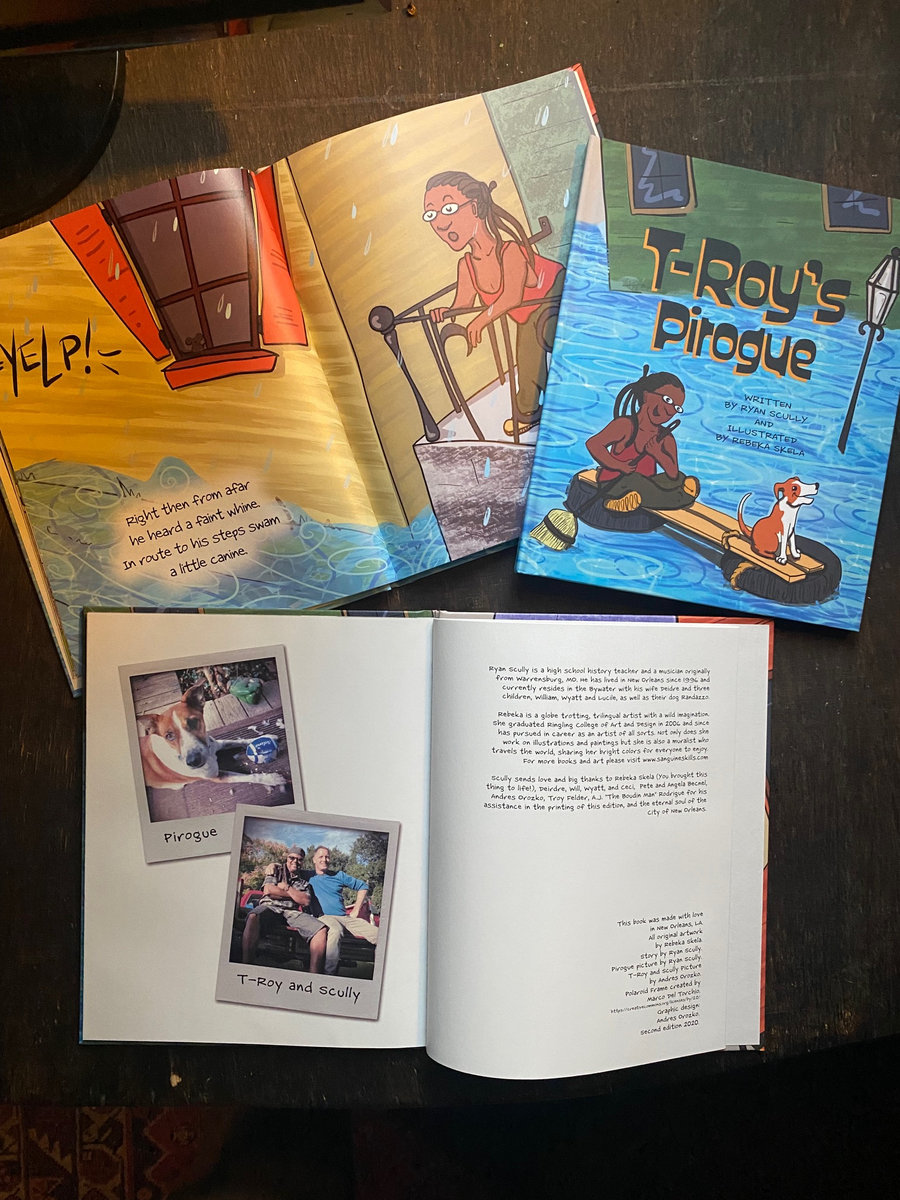 'T-Roy’s Pirogue' ; children's book by Ryan Scully | R. Scully