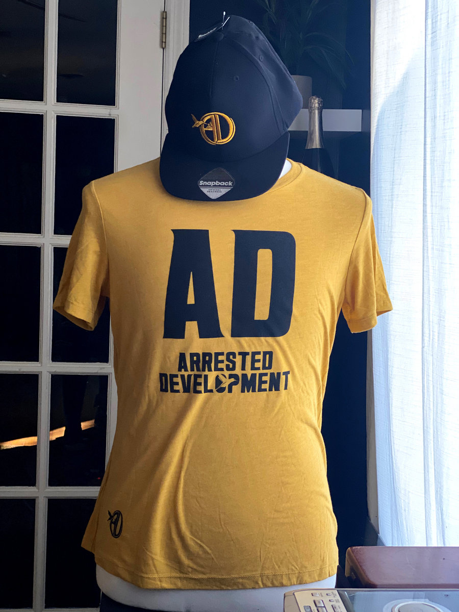 A.D. Logo t-shirt - Mustard Yellow | Arrested Development