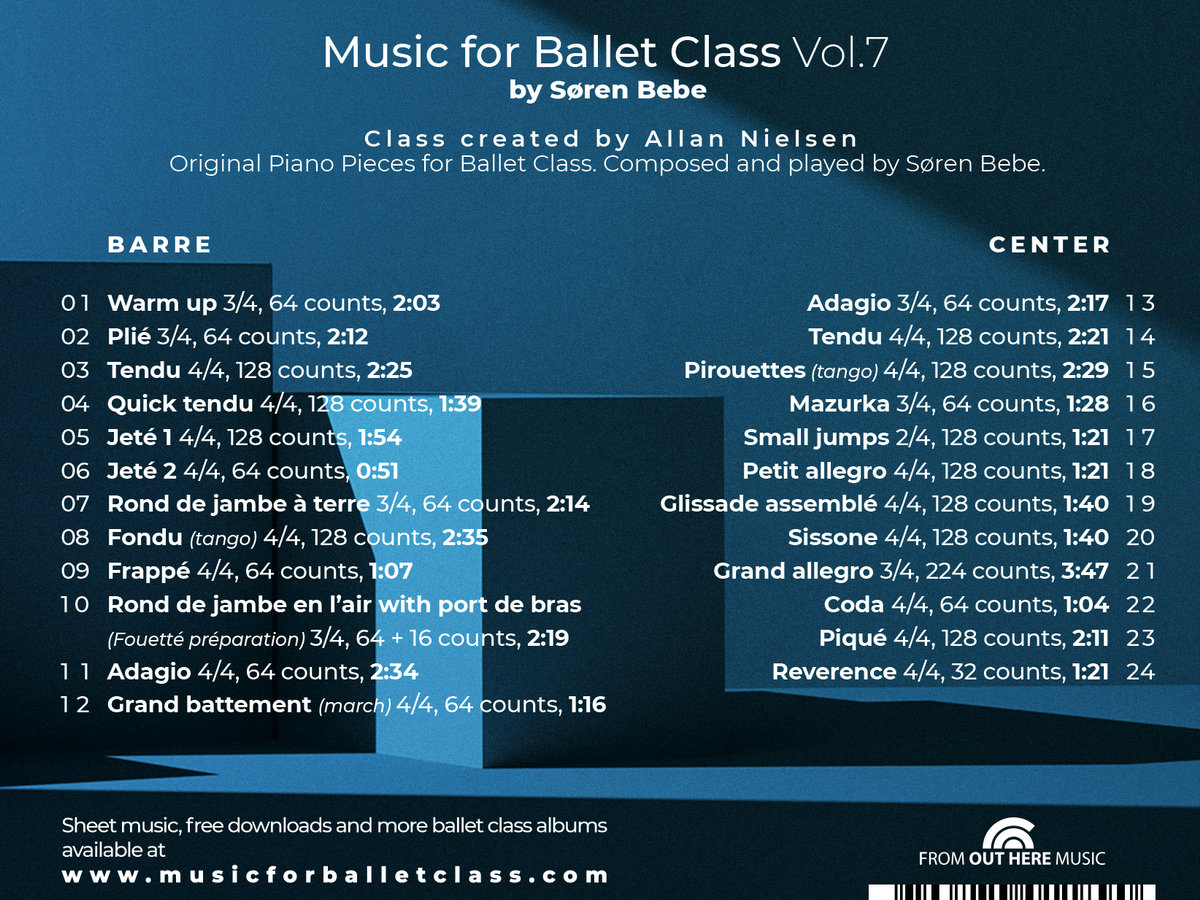 Music for Ballet Class Vol.7 | Søren Bebe