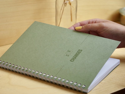 'A Musician's Companion' Manuscript Notebook - Green | Changes