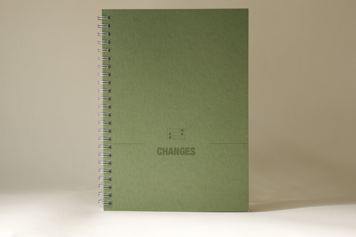 'A Musician's Companion' Manuscript Notebook - Green | Changes
