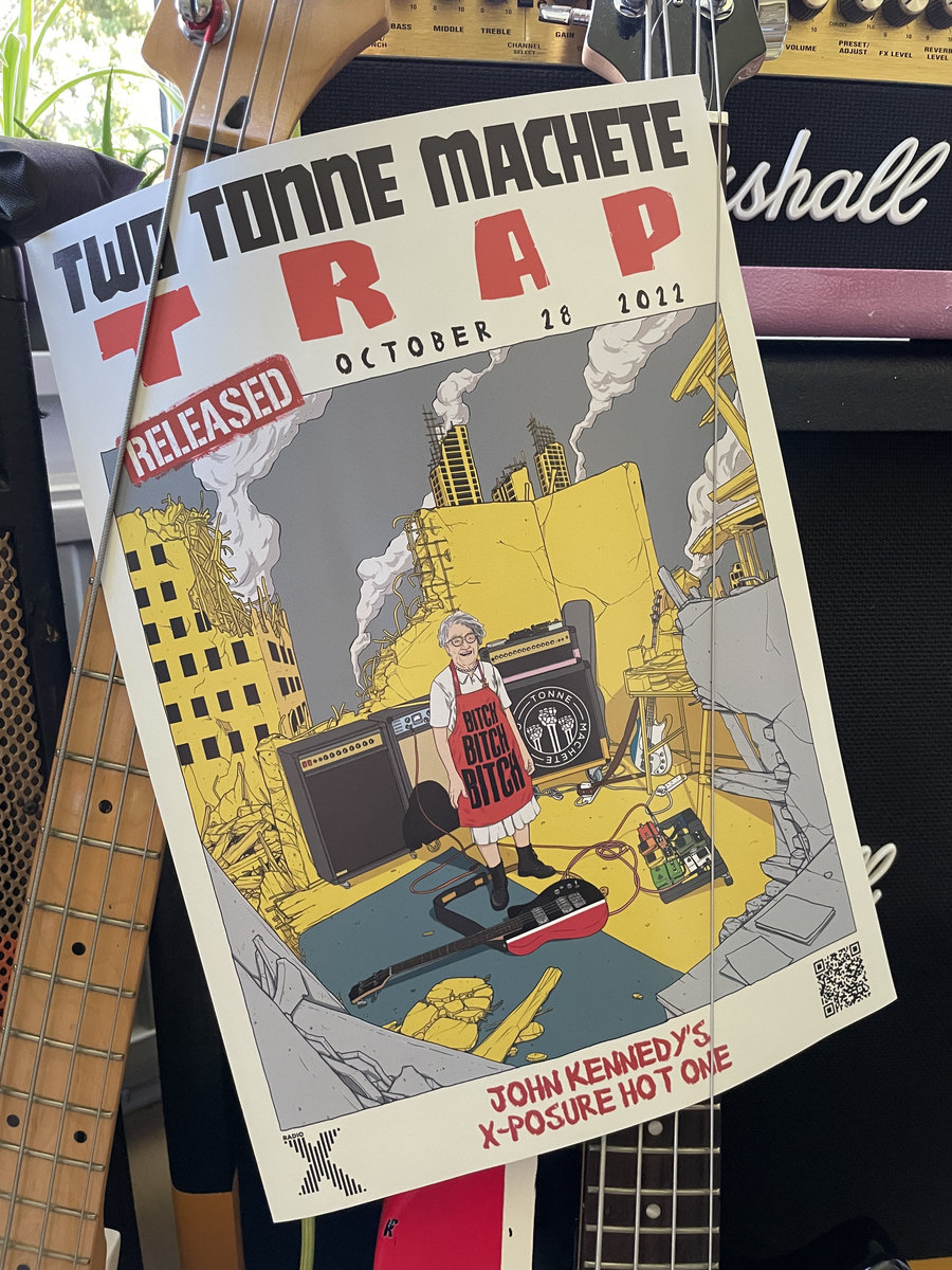 TRAP A3 Single Poster | TWO TONNE MACHETE