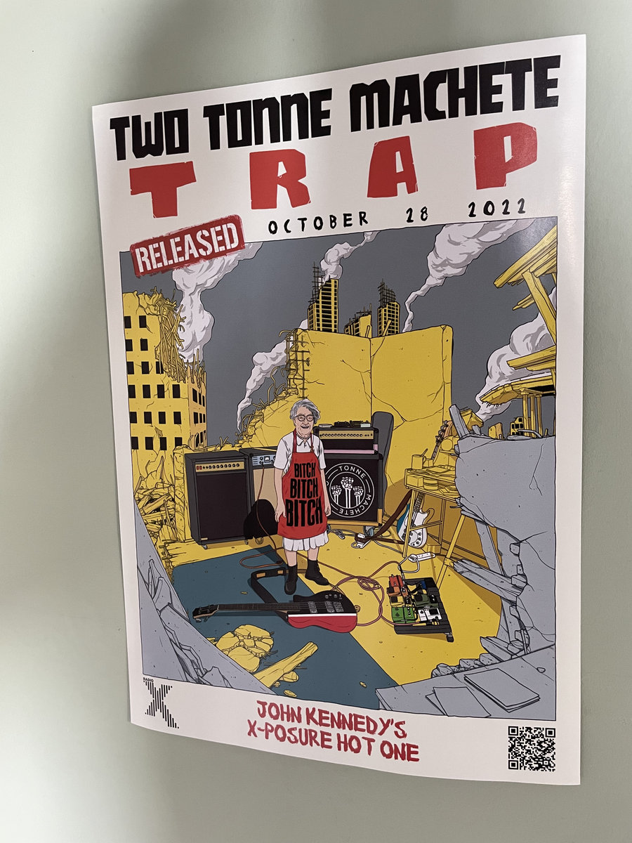 TRAP A3 Single Poster | TWO TONNE MACHETE