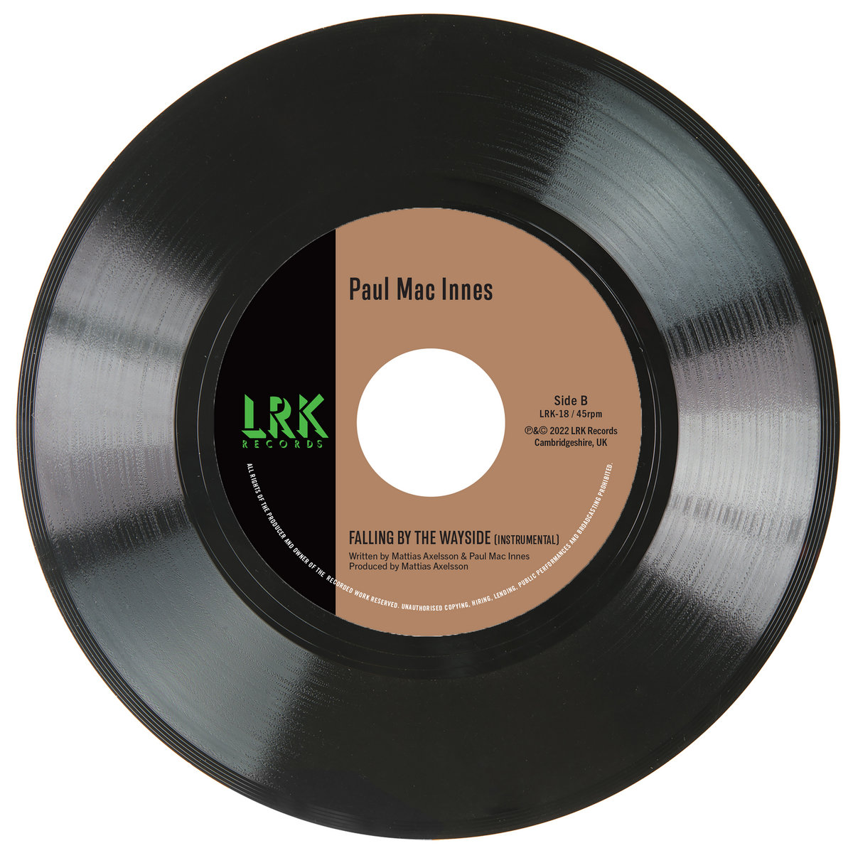 Falling by the Wayside | Paul Mac Innes | LRK Records