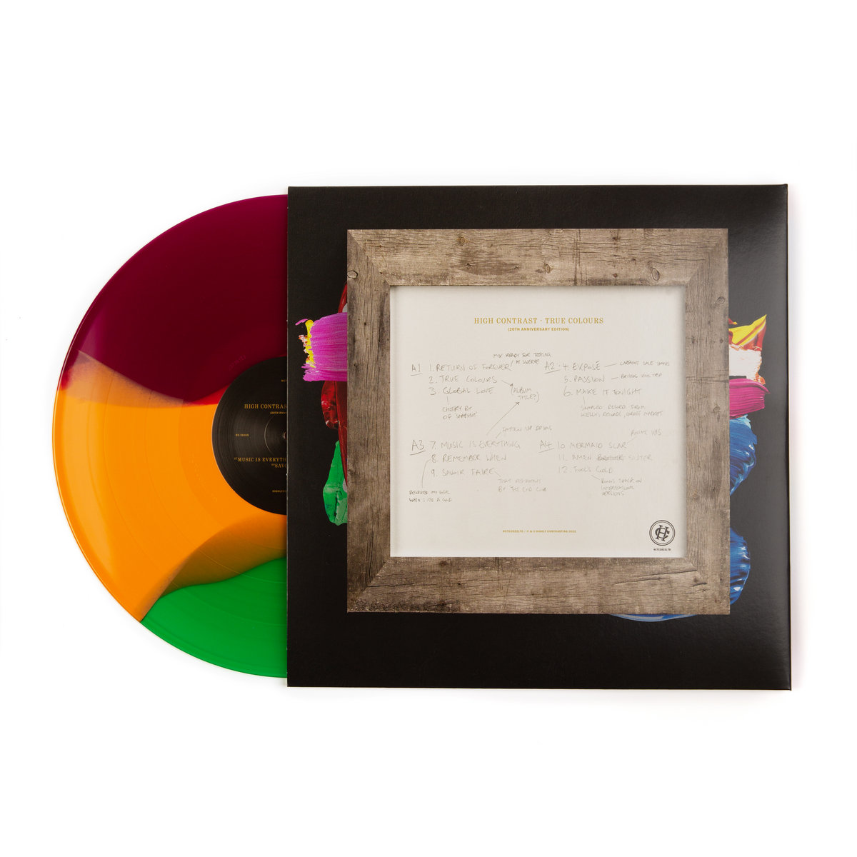 Bundle: True Colours (20th Anniversary) Vinyl | High Contrast