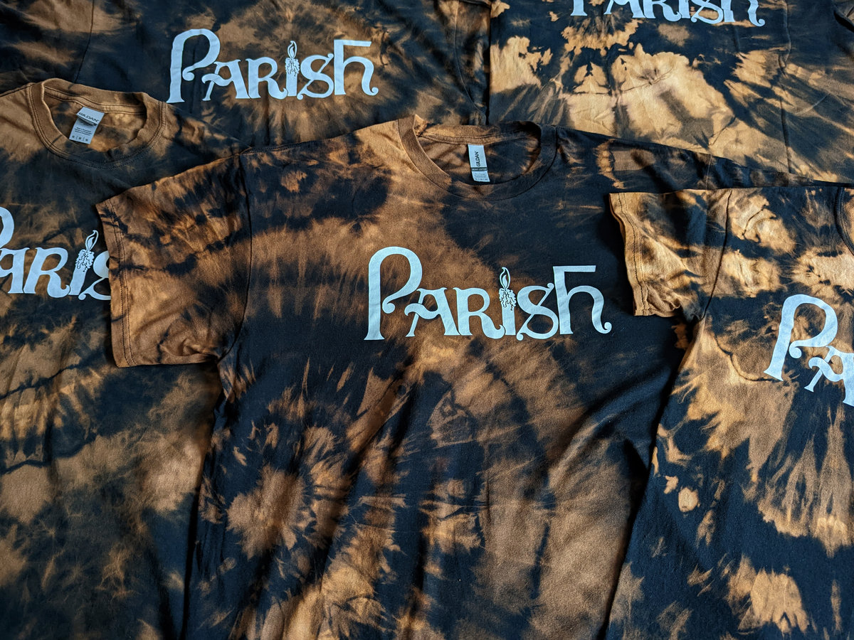 Parish logo t shirt (fire and brimstone) | Parish
