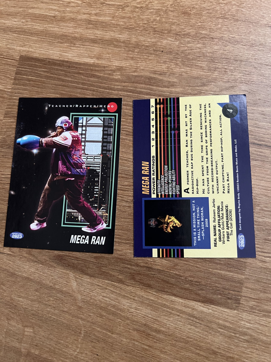 Mega Ran "Series 3" Cards | Mega Ran