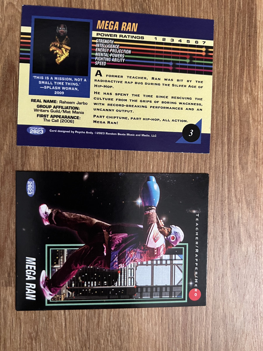 Mega Ran "Series 3" Cards | Mega Ran