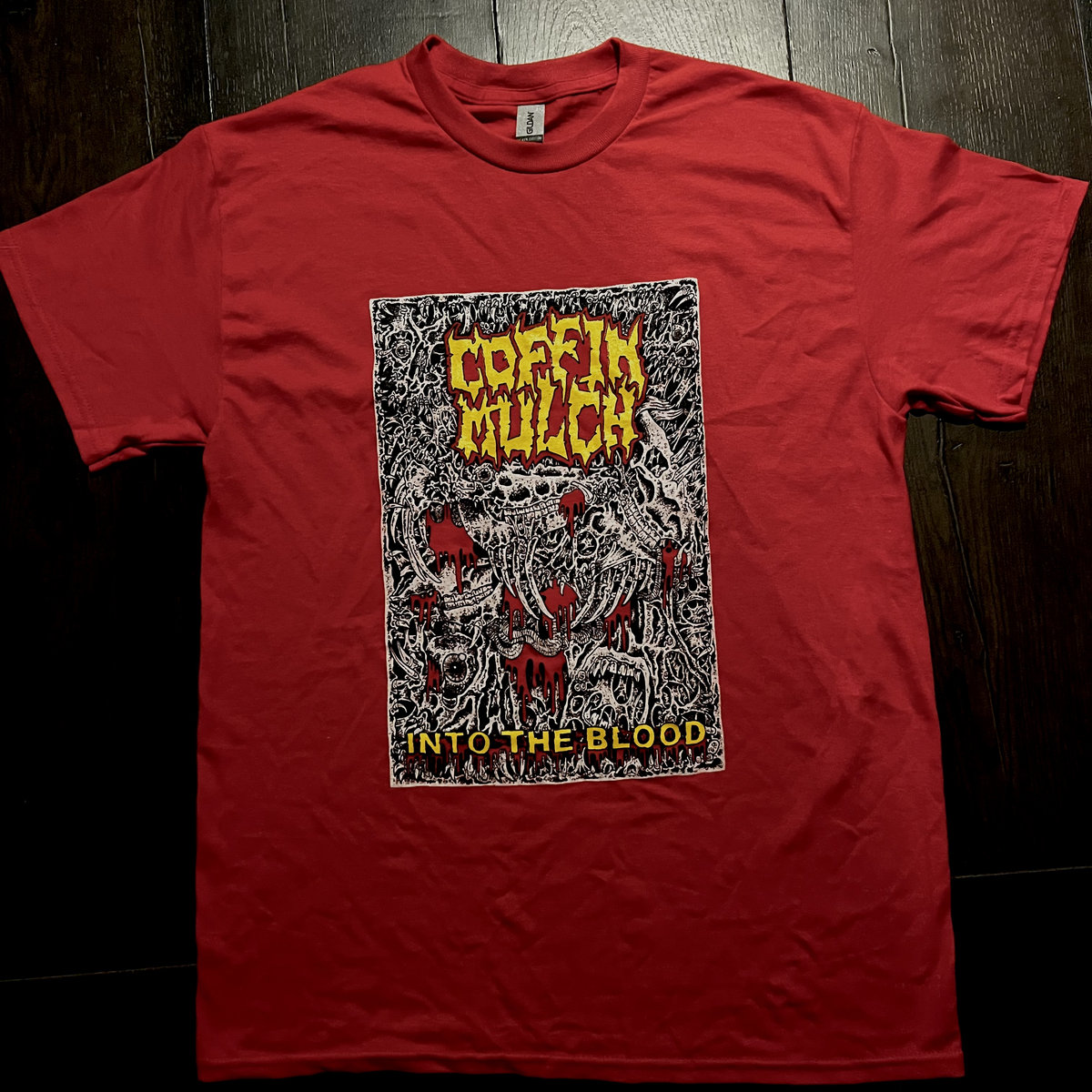 "Into The Blood" shirt | Coffin Mulch