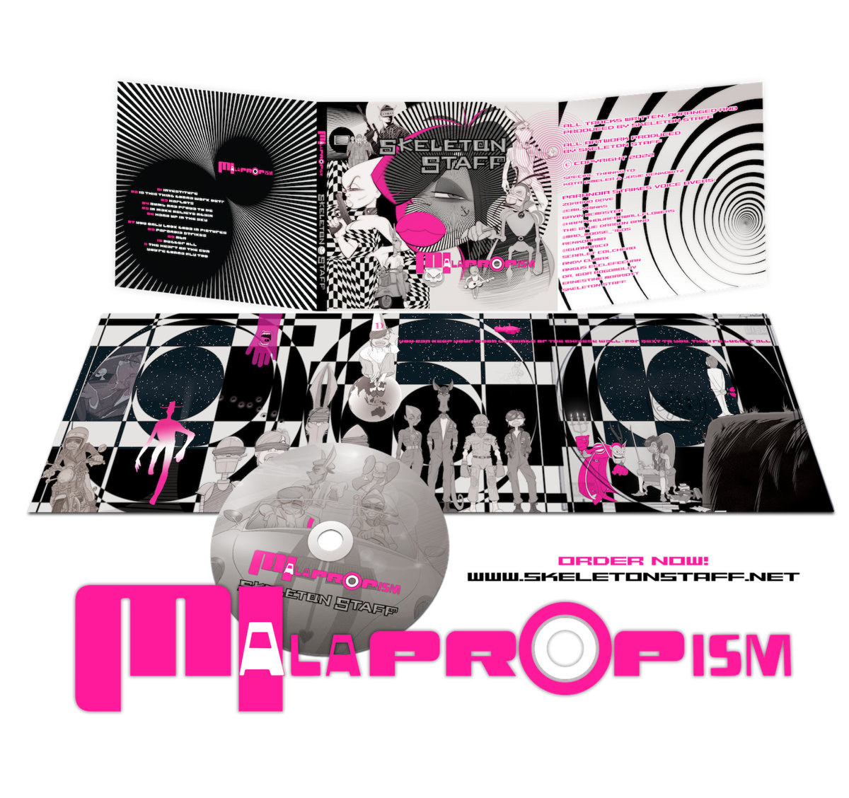 MALAPROPISM | SKELETON STAFF