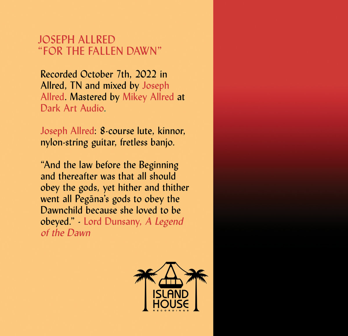 For the Fallen Dawn | Joseph Allred