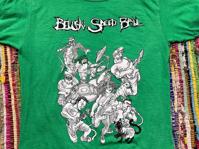 GREEN! Hunter Jackson (Techno Destructo) Belushi T-shirt | Belushi ...