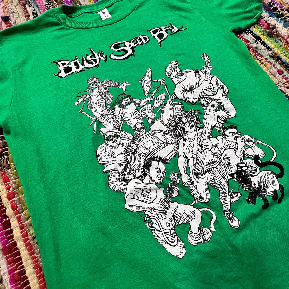 GREEN! Hunter Jackson (Techno Destructo) Belushi T-shirt | Belushi ...