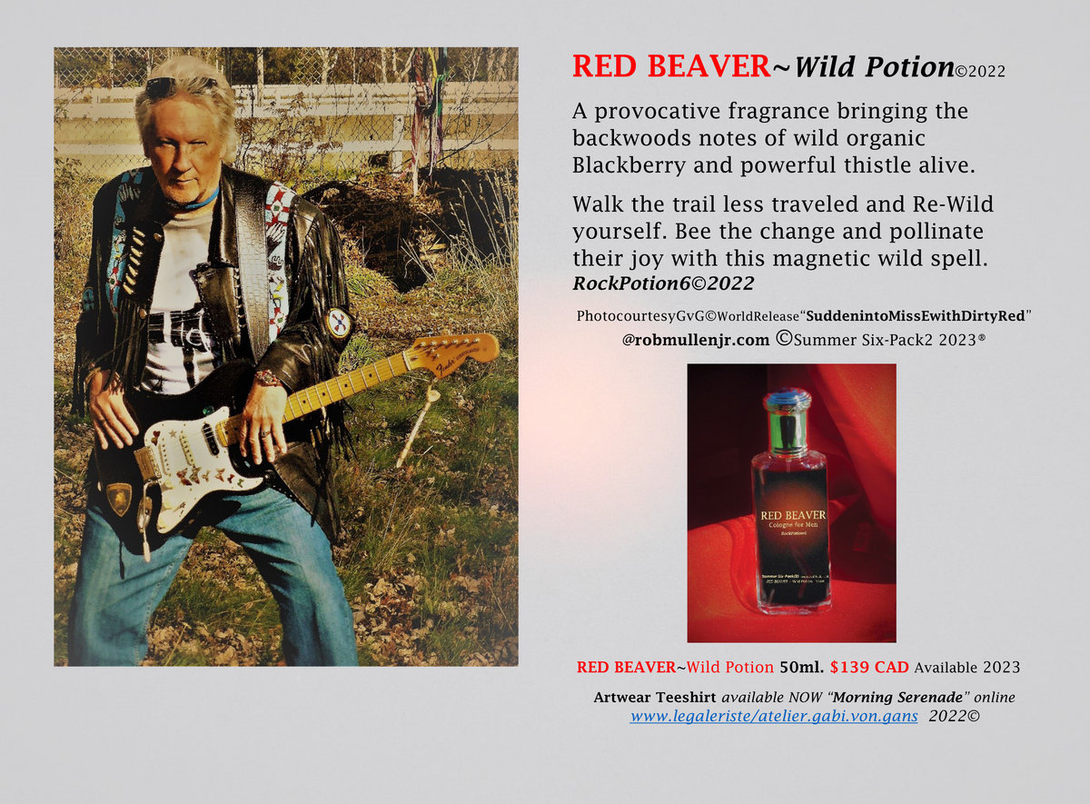Rock Potion 6 - Red Beaver~Wild Potion Cologne for Men | Rob Mullen Jr