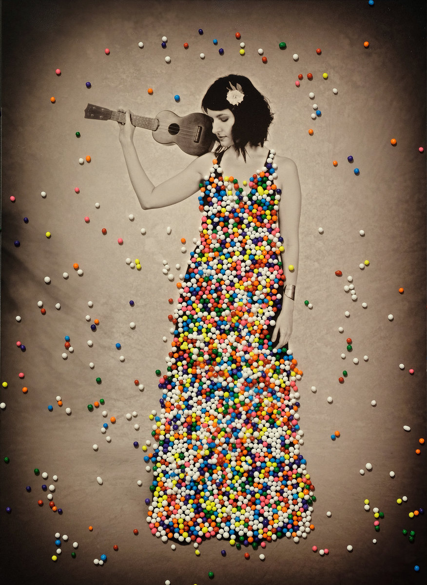 Candy Dress Collage Signed 8" x 10" Photo | Eliza Rickman