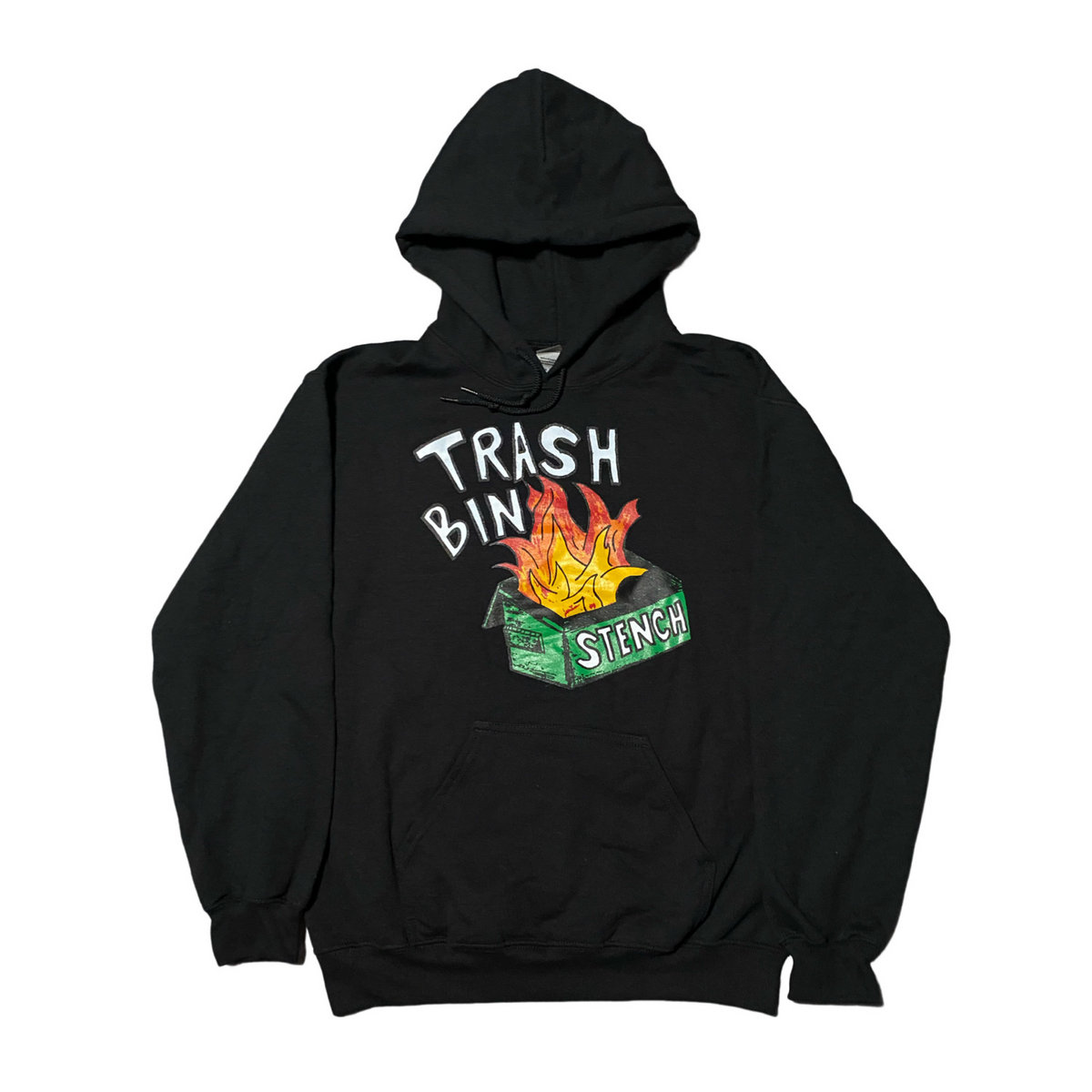 Dumpster Fire Hoodie | Trash Bin Stench
