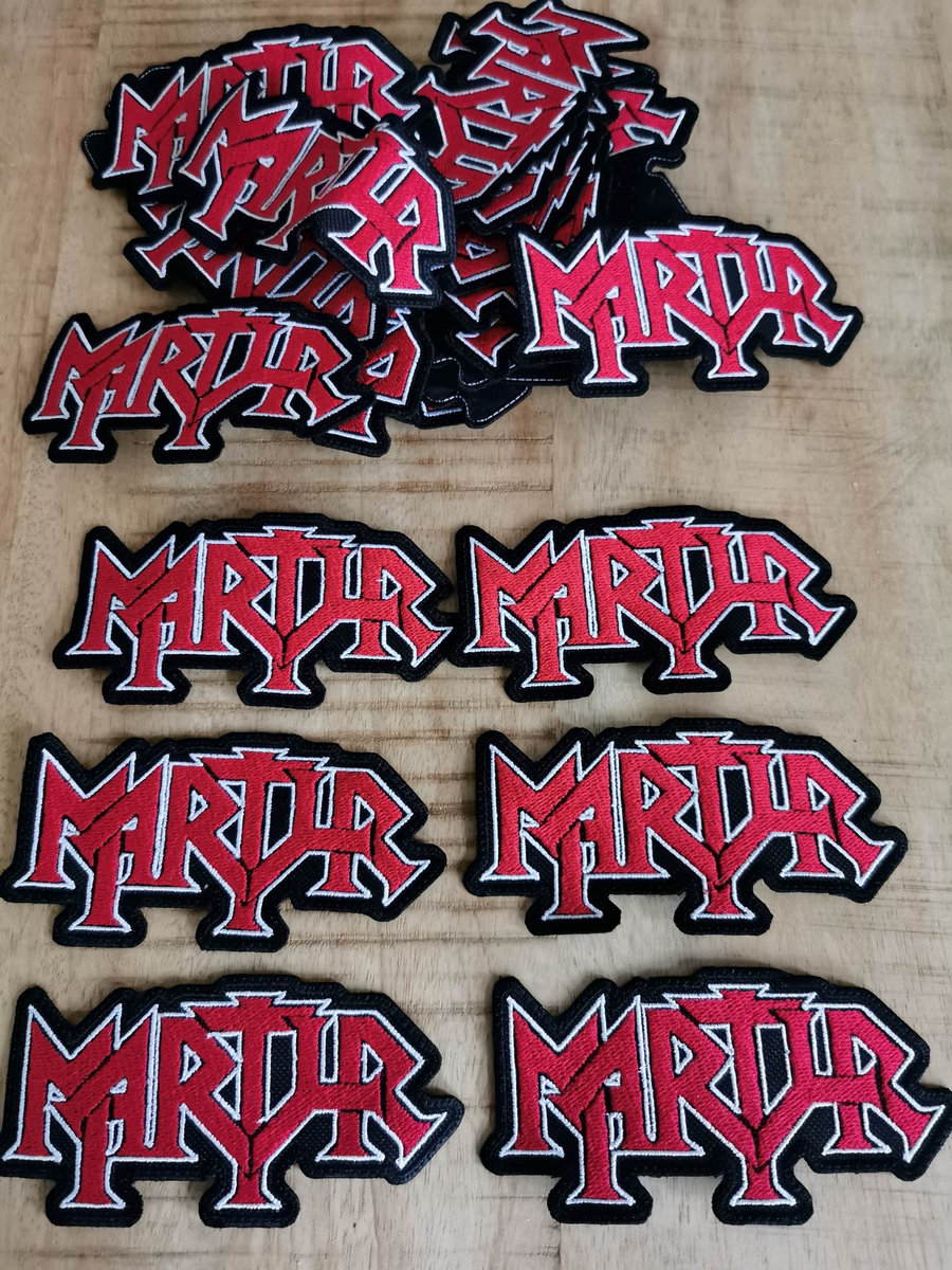 MARTYR red logo patch | MARTYR