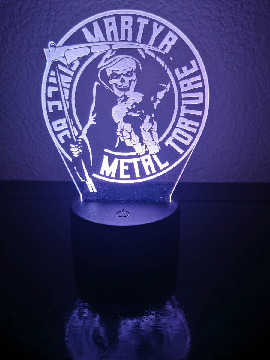 Color changing MARTYR reaper sign | MARTYR