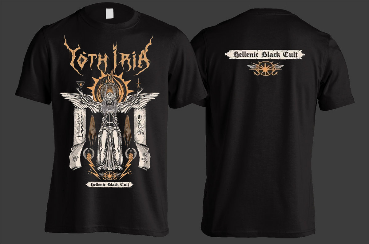 Yoth Iria «Hellenic Black Cult» - T-shirt | Edged Circle Productions