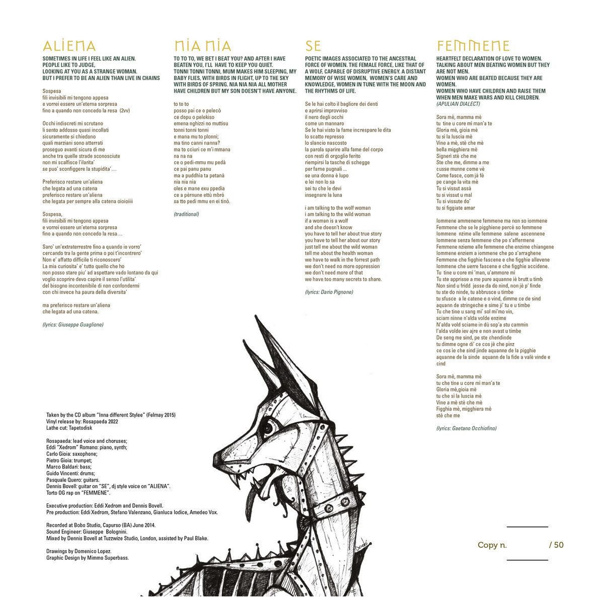 Inna different stylee 4 tracks selection | Rosapaeda