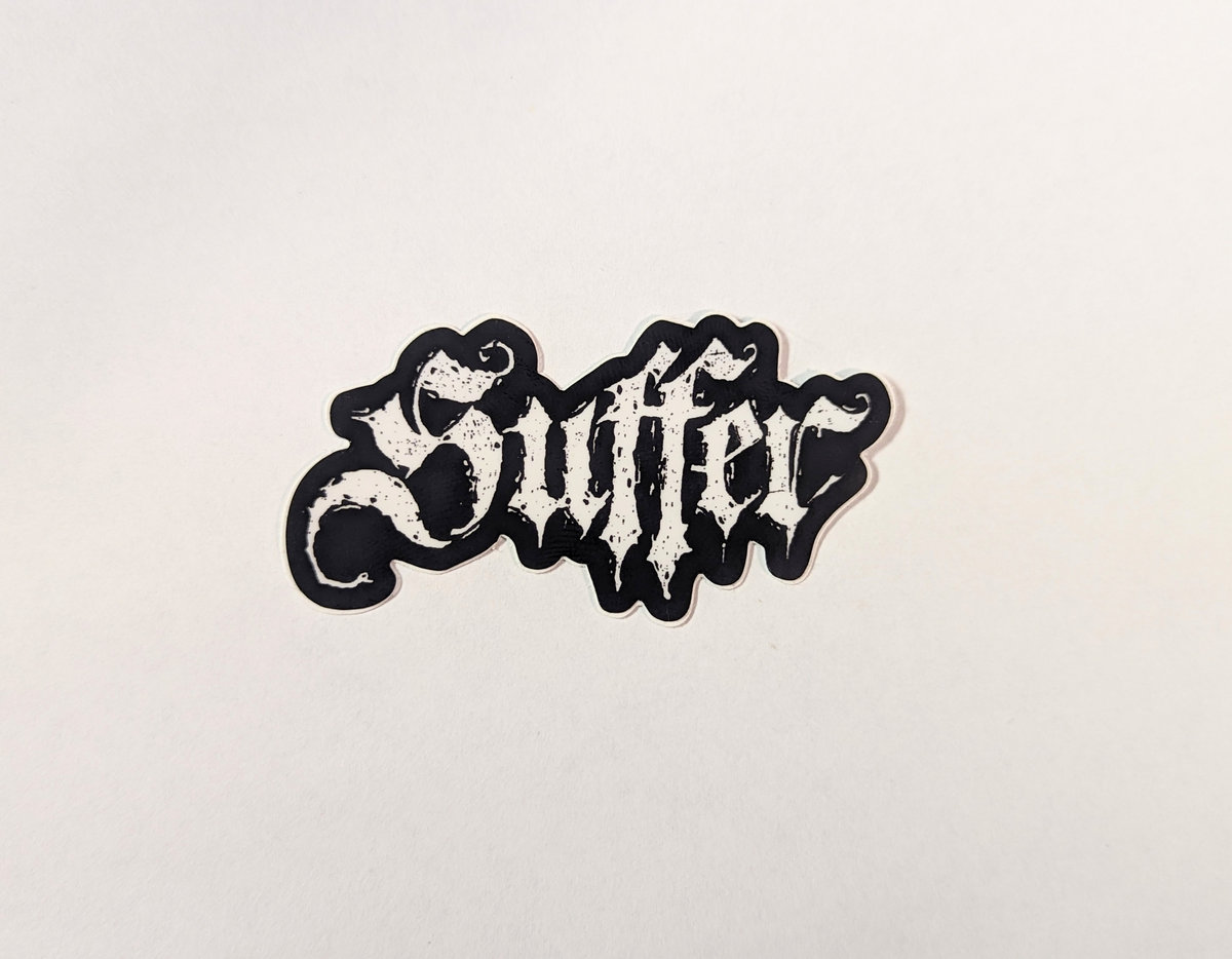 4" x 2" logo sticker | Suffer SD
