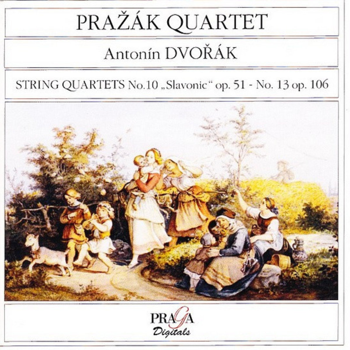 Antonín Dvořák: String Quartets No. 10 "Slavonic" & No. 13 | Prazak Quartet