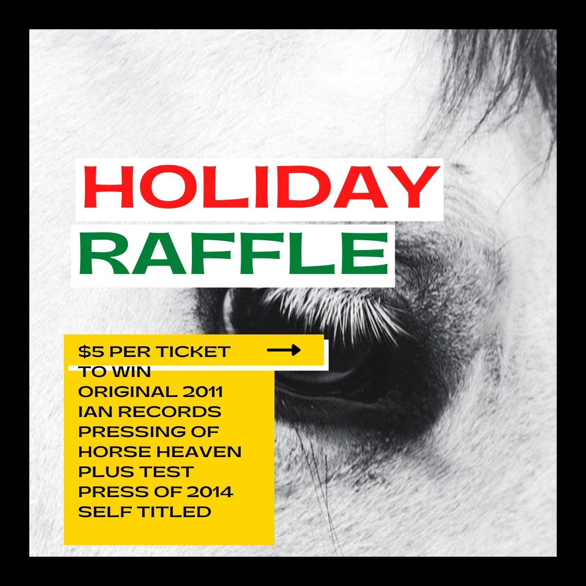 Annual Creepoid Holiday Raffle Ticket | LOVELORN