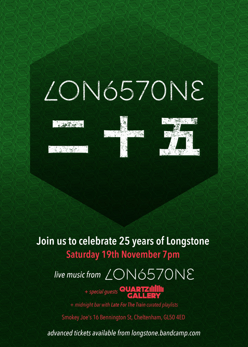 25th Anniversary poster | Longstone