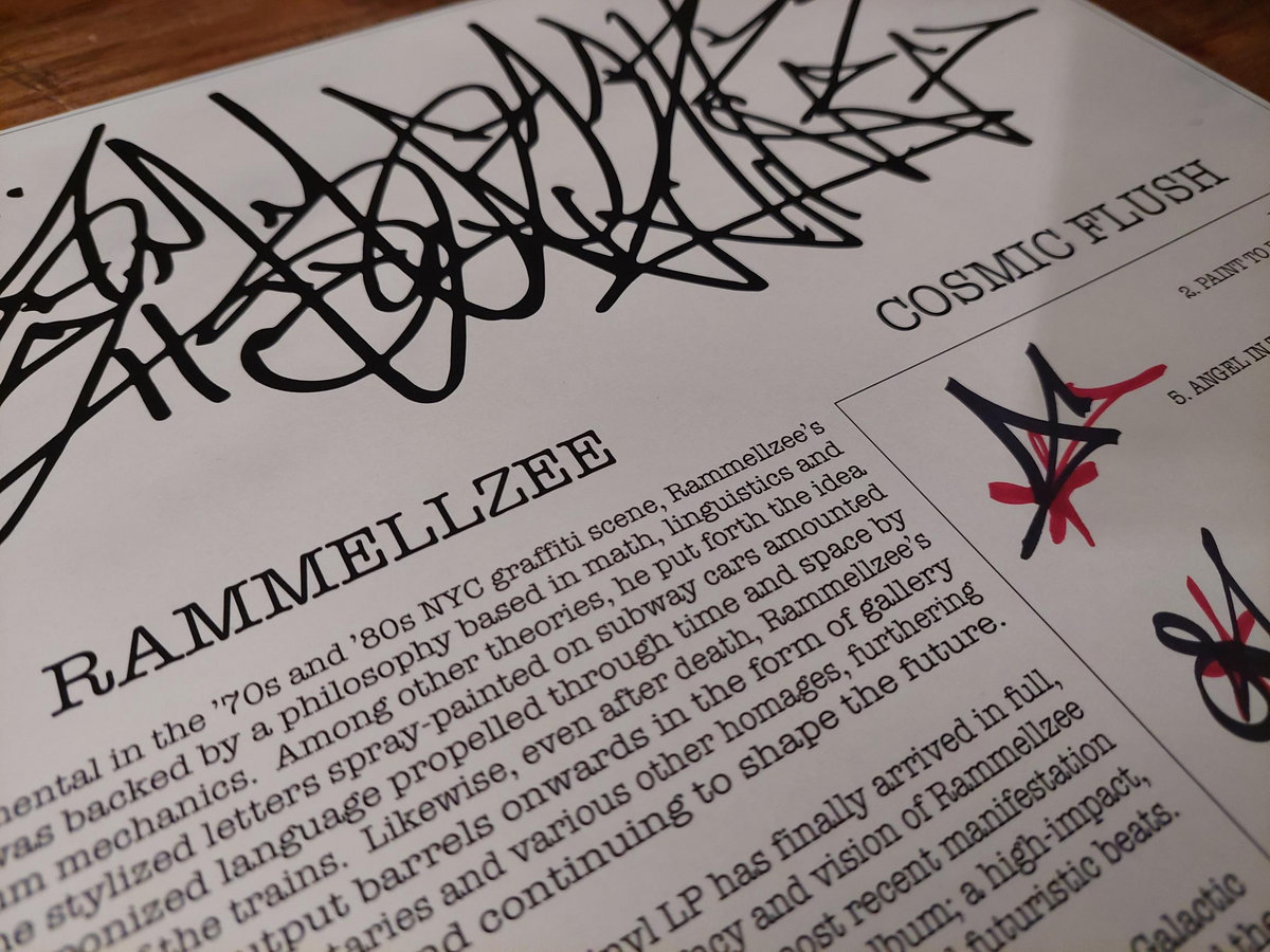 RAMMELLZEE - COSMIC FLUSH LP | hecticrecs