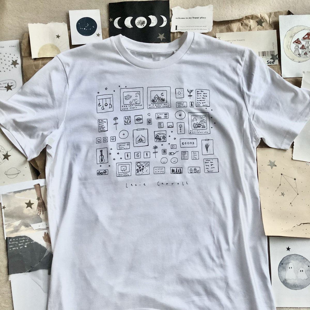 Lexie Carroll - "my wall" t-shirt | Lexie Carroll