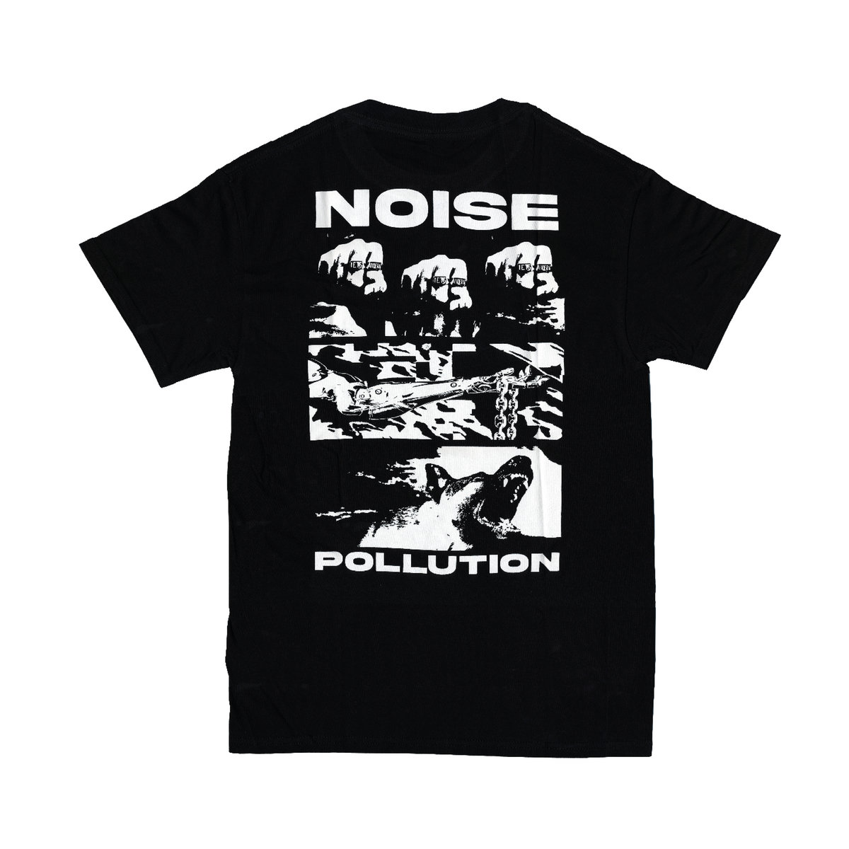 Noise Pollution T-shirt (black edition) | Noise Pollution Recordings