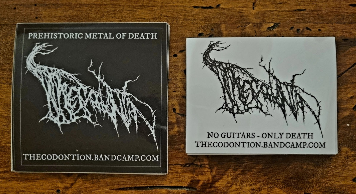 Thecodontion Logo Sticker | Thecodontion